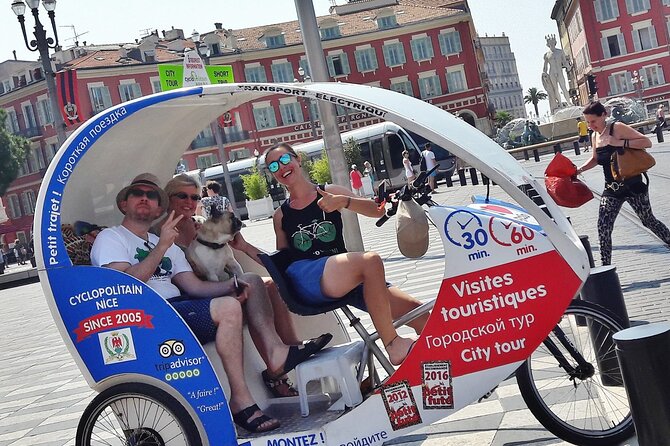 Private tour guide of Nice in electric taxibikes - What to Expect from the Experience