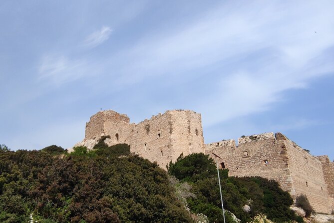 Rhodes:Kamiros,Kritinia,Embona,Mt Pr. Ilias & Kallithea tour - Kritinia Castle: A Viewpoint and a Piece of History