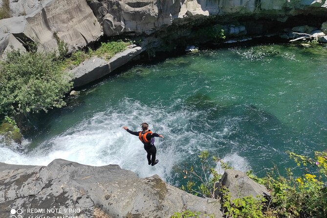 River Jumping Alcantara Gurne - The Sum Up