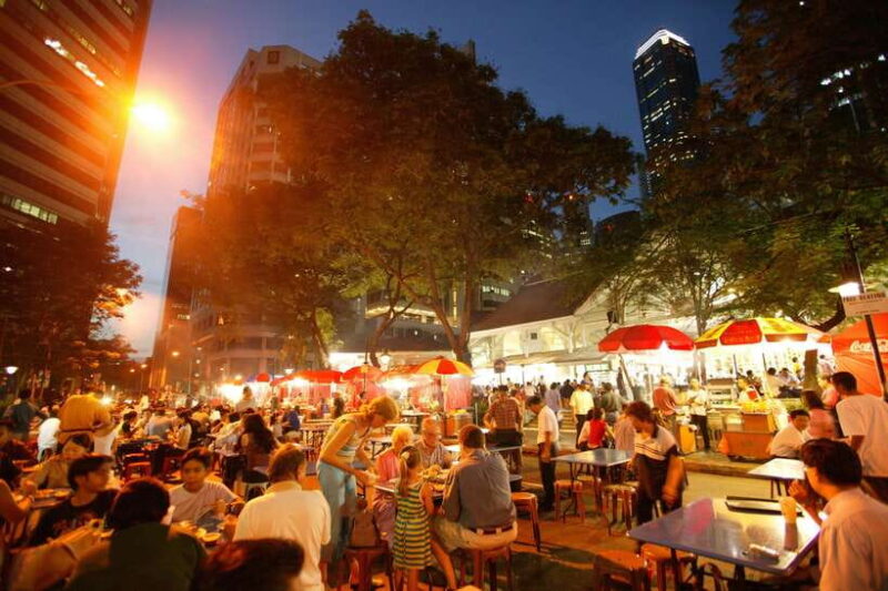 Singapore: Lau Pa Sat Night Street Food with Marina Bay Walk - A Deep Dive into the Experience