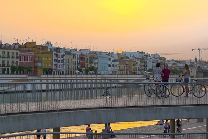 Sunset Guided Bike Tour in Seville - Detailed Breakdown of the Itinerary