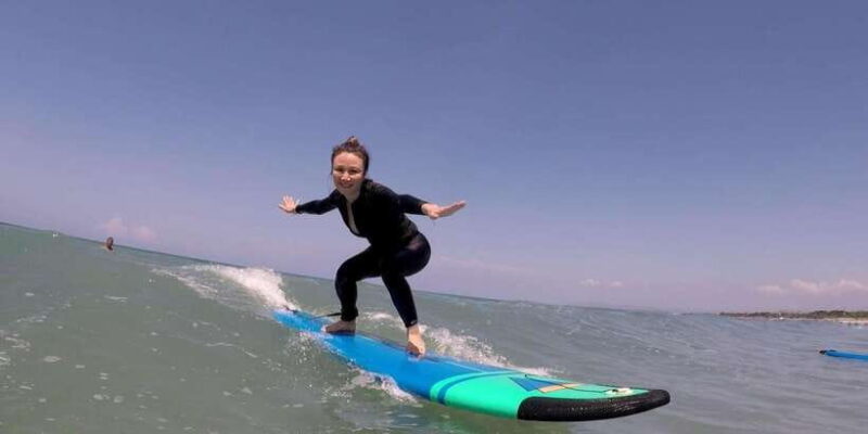 surfing lesson class - The Experience of the Lesson