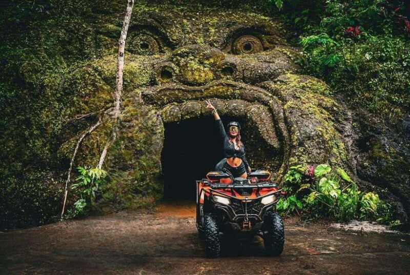 Ubud: Jungle ATV Adventure Waterfall Gorilla Cave and Lunch - The Waterfall Stop: A Refreshing Interlude