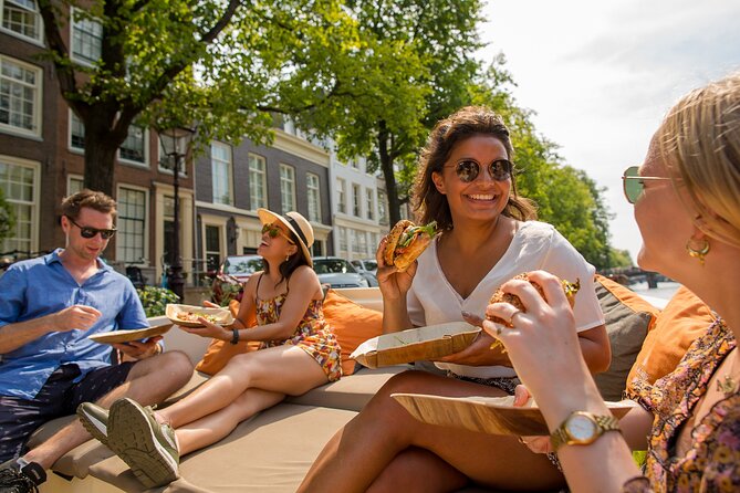 Amsterdam Private Boat Trip With Skipper, Burger and Beers - The Sum Up