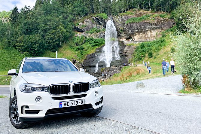 Bergen to Hardangerfjord VIP car + private yacht Fjord cruise - Steinsdalsfossen and the Return to Bergen