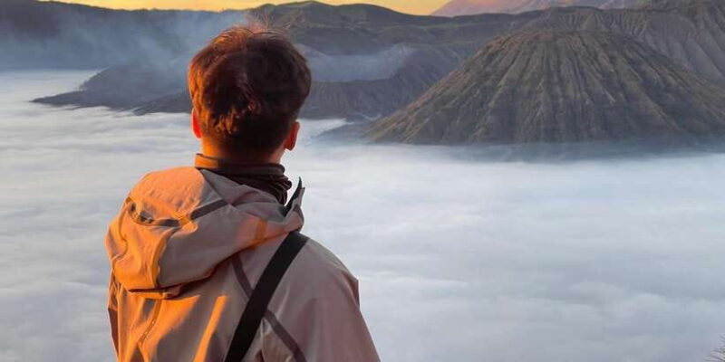 From Surabaya or Malang: Share Tour Bromo Midnight(12 hours) - Exploring the Bromo Crater Up Close