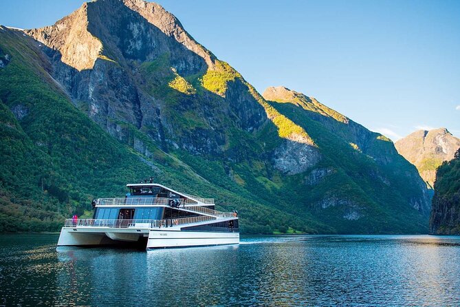 Guided Tour To Nærøyfjorden, Flåm And Stegastein - Viewpoint Cruise - Scenic Drive to Aurland and Stegastein Viewpoint