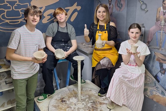 Istanbul Pottery Workshop Class - The Gallery and Shopping Experience