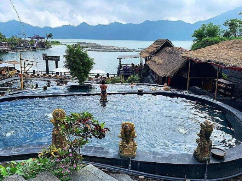 Kintamani: Sunrise Jeep Tour, Hot Spring, and Rice Terrace - Relaxation at Batur Natural Hot Springs