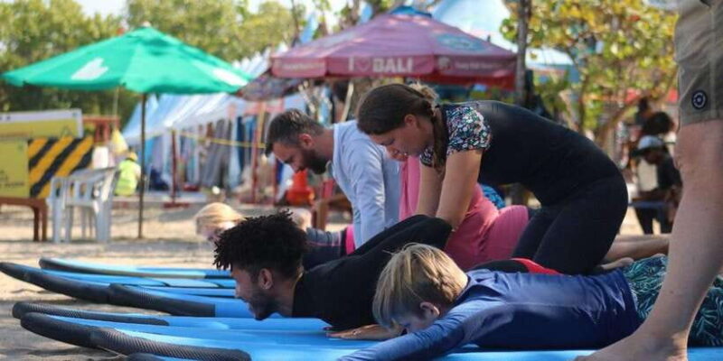 Legian Beach: Bali Best Surf Lessons Beginners/ Intermediate - The Beach Setting and Overall Experience