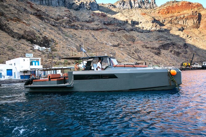 Luxury Private Power Catamaran Tour in Santorini - FAQ