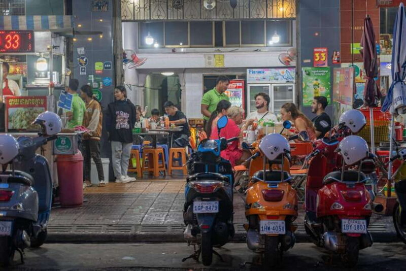 Phnom Penh Night Foodie Vespa Tour - A Close Look at the Itinerary
