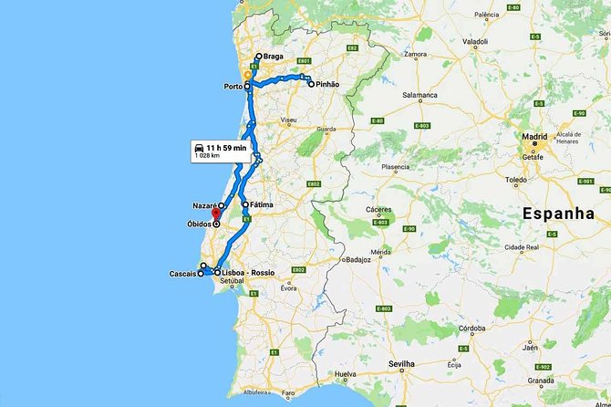 Private tour Portugal 7 days from Lisbon - FAQ