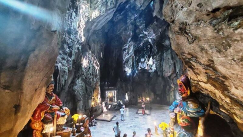 Private Tour to Marble Moutains and Hoi An City at Night. - Evening Magic: Lanterns and River Views