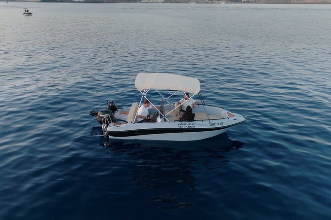 Santorini Rent a Boat - License free - Authentic, Uncrowded, and Personalized