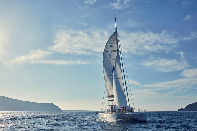 Santorini Sunset Luxury Sailing Catamaran Cruise with BBQ, drinks, transfer - FAQ