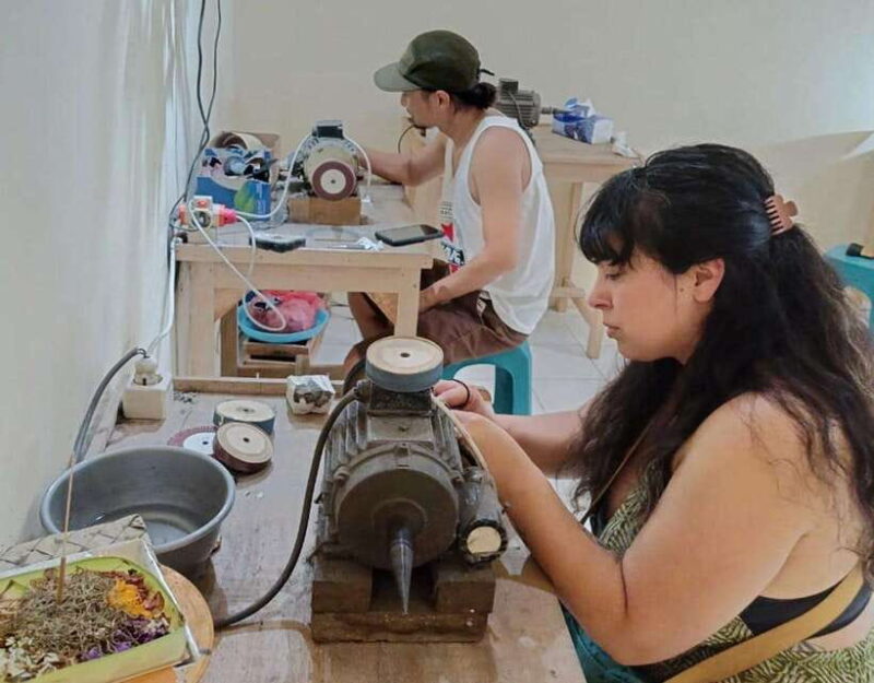 Seminyak Bali: Make Your Own Silver Jewelry Class - The Artistic Touch and Final Product