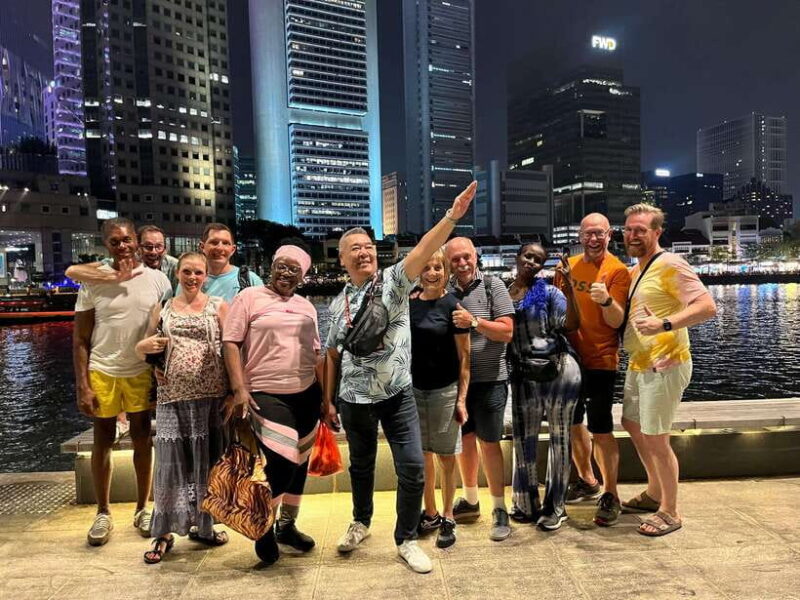 Singapore: Guided Street Food Tour at Night - The Itinerary in Detail