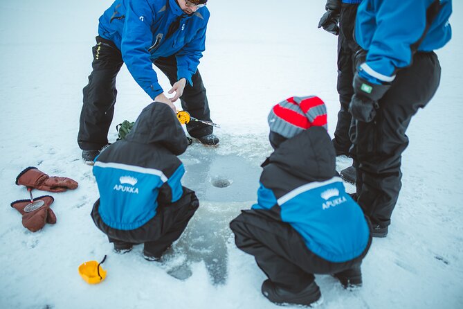 Snowmobiling and ice fishing in Apukka Resort, Rovaniemi - The Experience from Reviews