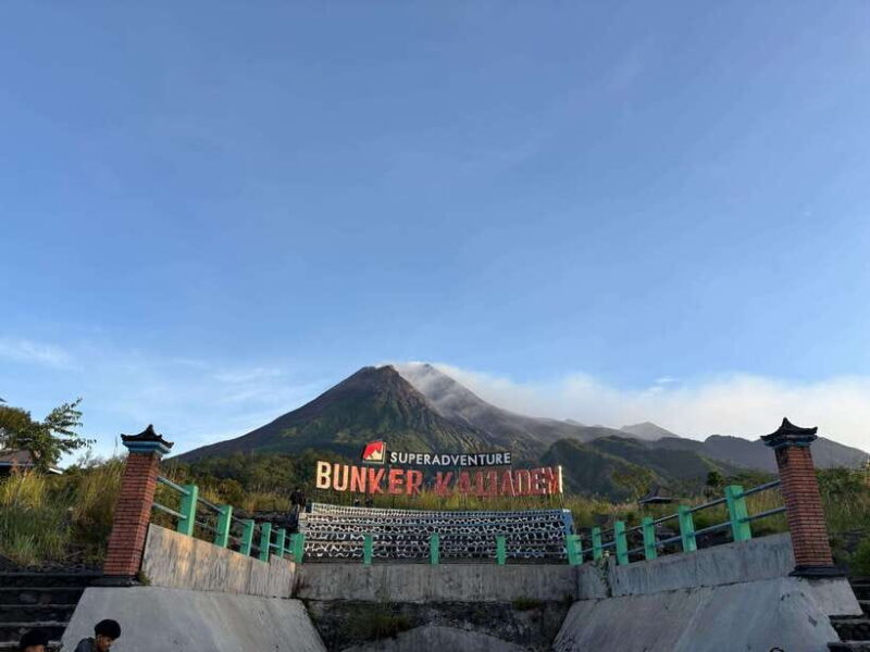 Sunrise Setumbu hill, Borobudur, Merapi Volcano & Prambanan - Mount Merapi by Jeep: An Adventurous Stop