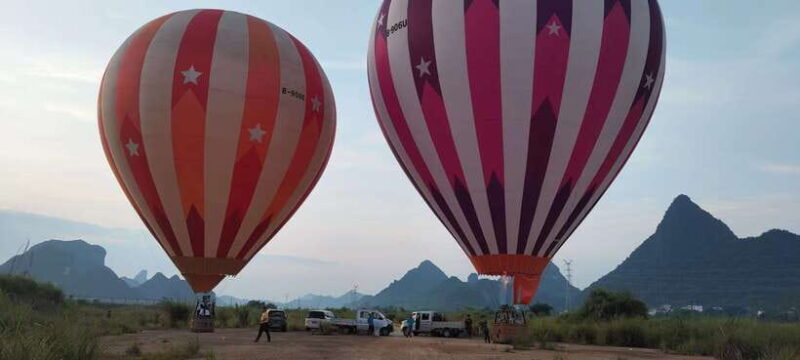 Yangshuo Hot Air Balloon Tour at Sunrise or Sunset - The Itinerary in Detail