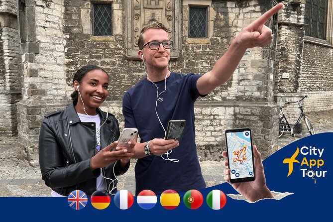 Antwerp: City Walk with Audio Guide in 7 Languages on your Phone - FAQ