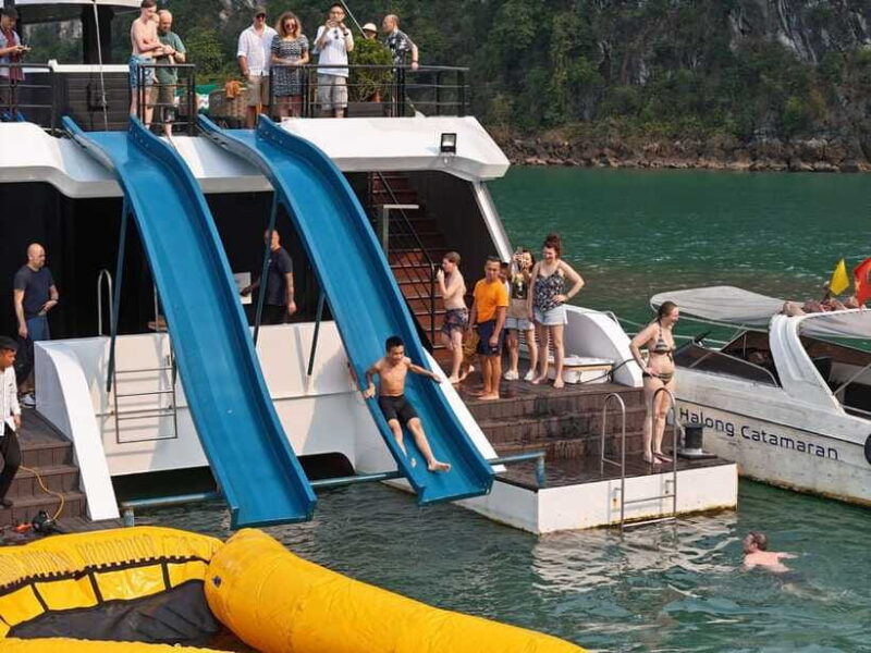 Ha Long Bay & Lan Ha Bay Day Tour on 5 Star Premium Cruise - Logistics and Practical Tips