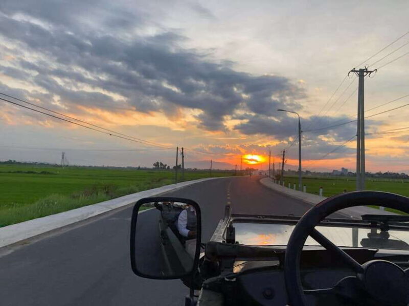 Hoi An Jeep Sunset Adventure: Enjoy Cocktails & Local Food - FAQ
