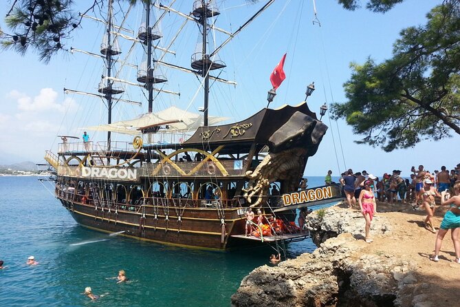 Kemer Full Day Pirate Boat Trip with Lunch and Optional Transfer - What’s Included and What’s Not