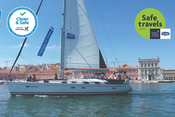 Lisbon Sailing Tour on a Luxury Sailing Yacht with 2 Drinks