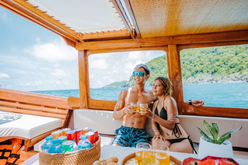 Phuket: Half Day Private Luxury Longtail Boat Island Tour - Detailed Breakdown of the Itinerary