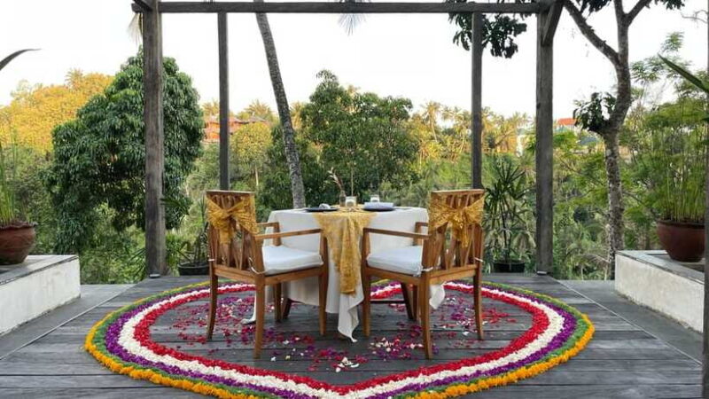 Romantic Candle Light Dinner by The Chapel at Amora Ubud - FAQ