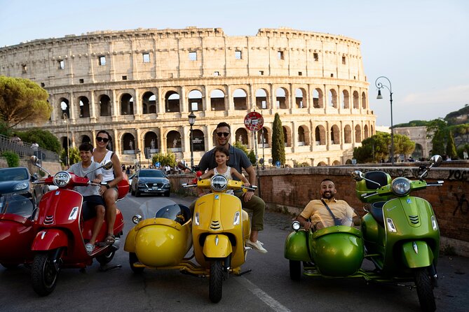 Rome Vespa Sidecar Tour  90-Minute City Highlights Tour - Practical Details