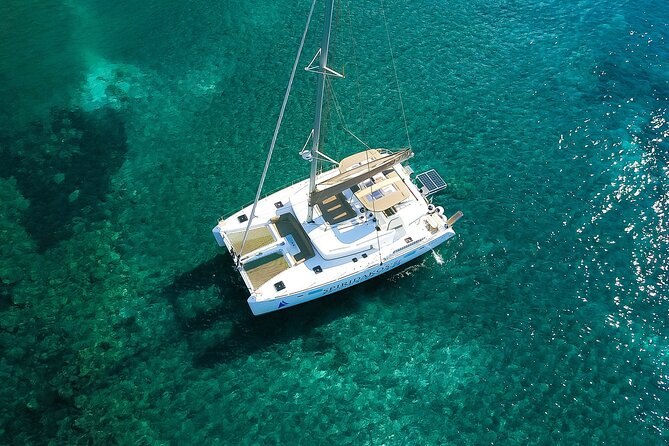 Santorini Classic Catamaran Cruise with BBQ, Drinks and Transfers - The Experience from the Reviews