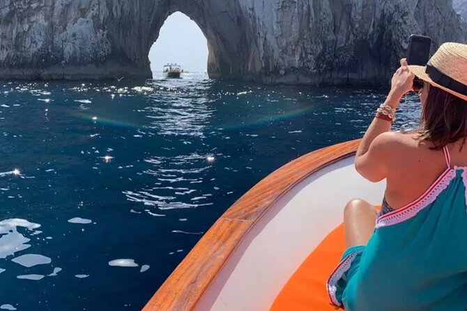 Selfie at Faraglioni, Water Taxi, Transfers in Capri! - Optional Blue Grotto Visit
