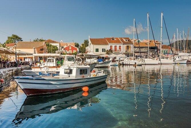 Shore Excursion Kefalonia, Lake Melissani, Myrtos Beach, Fiskardo - FAQs