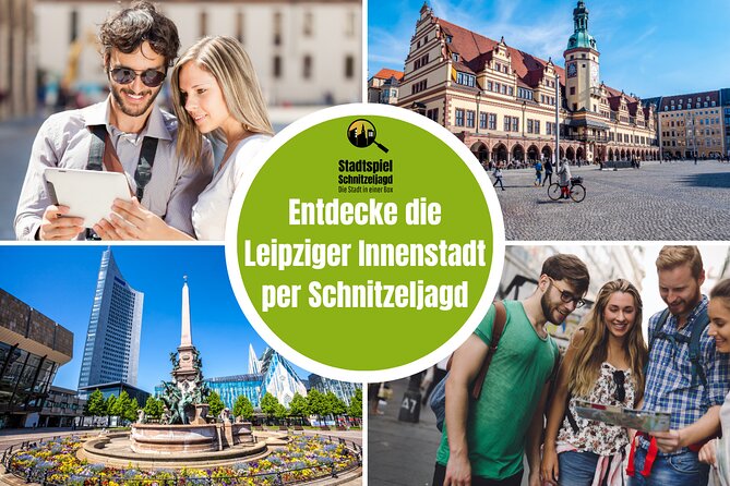 City game scavenger hunt Leipzig city center - independent city tour - Practical Considerations