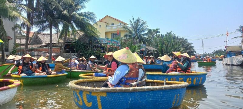 Hoi An: Coconut basket boat with Enjoy Coconut E-Ticket - Addressing the Drawbacks