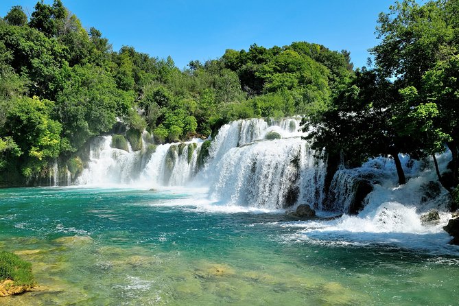 Krka Waterfalls tour with Trogir Walking tour and Krka panoramic boat cruise - Return to Split