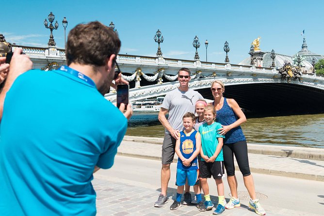 Paris Highlights Bike Tour: Eiffel Tower, Louvre and Notre-Dame - Rue Cler Market Street