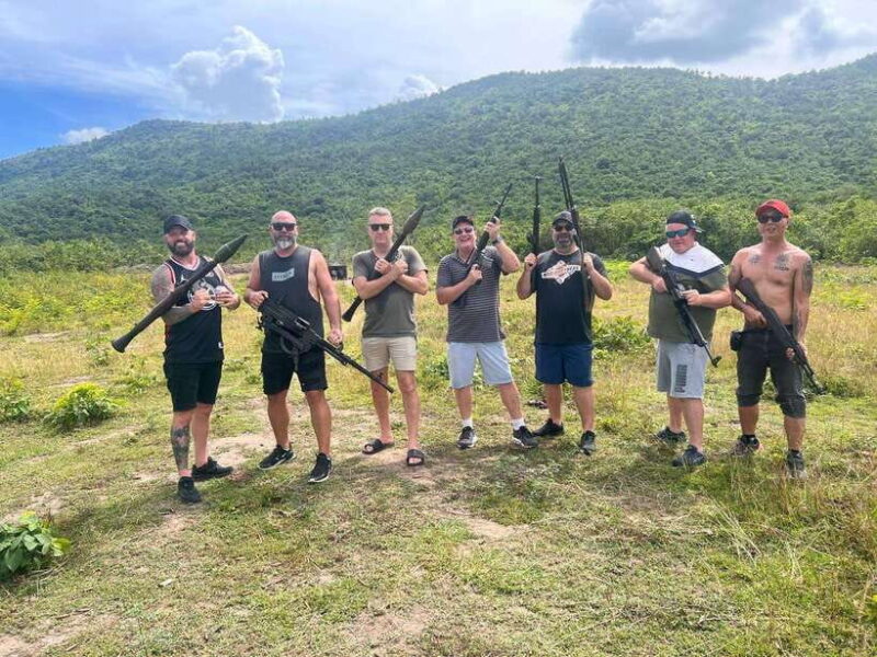 Phnom Penh Shooting Range Video Service with Hotel Pickup - The Finish Line: Return to Phnom Penh