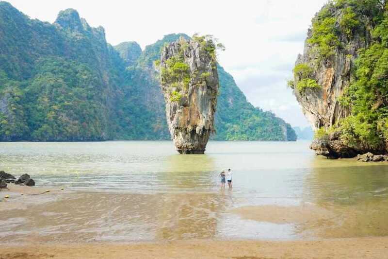 Phuket: Private Luxury Vintage Boat Trip to Phang Nga Bay - Relaxing on Koh Lawa Yai