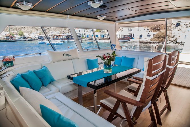 Santorini: Motor Yacht Day Cruise with 5-Course Lunch - Who Is This Tour Best For?