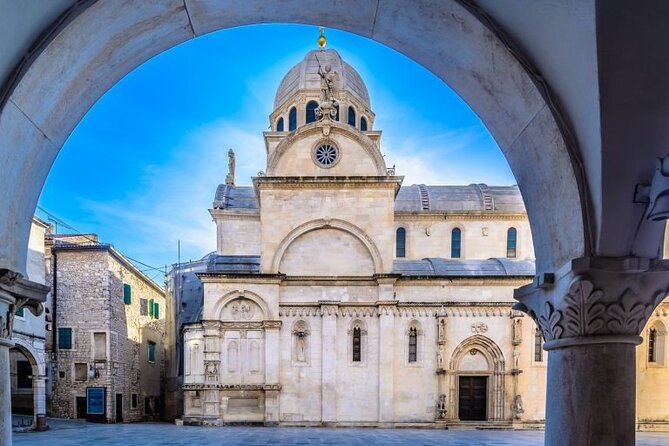 From Trogir, Seget, Okrug: Krka Waterfalls & ibenik Culture Tour - Transport and Group Size