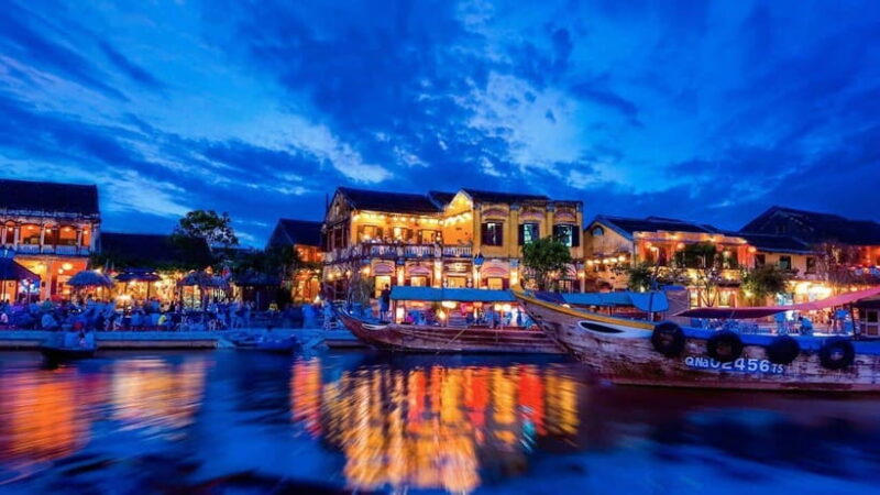 Marble Mountains, Silk Village, Coconut & Hoi An Night Tour - Nighttime in Hoi An’s Ancient Town