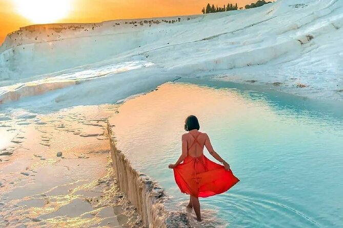 Pamukkale tour w. Entrance, Lunch & Transfer from Kemer - Transportation, Group Size, and Price