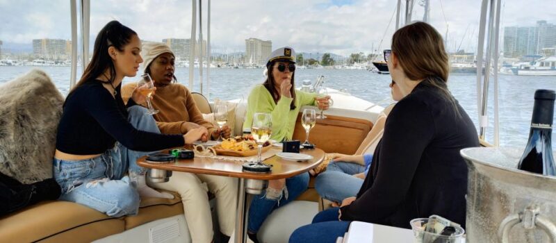 Venice Beach & Malibu View Boat Cruiser- Music Wine Sealions - The Sum Up