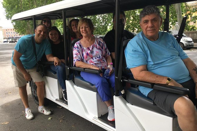 Rome in Golf Cart Trastevere and Jewish Ghetto - FAQs