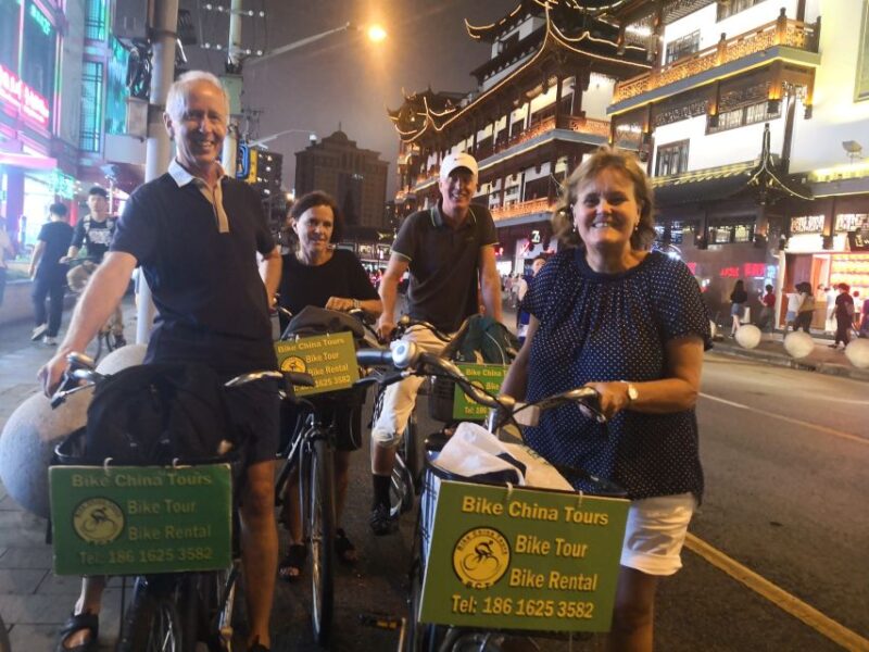 Shanghai: 4-Hour Nightlife Adventure & Tasting Bike Tour - FAQs