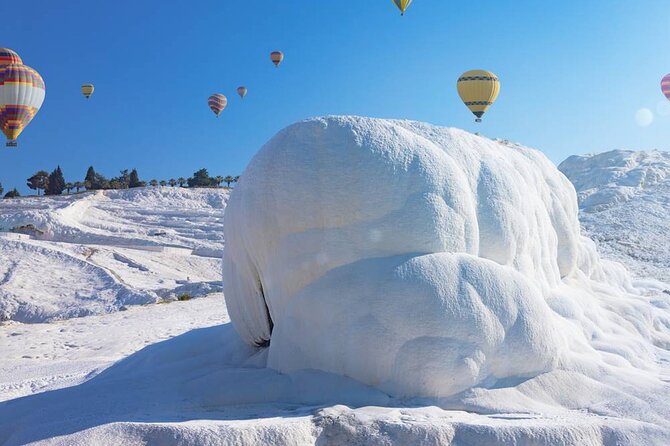 Independent Pamukkale Tour From Kusadasi With Hot Air Balloon - The Magic of Pamukkale from the Sky